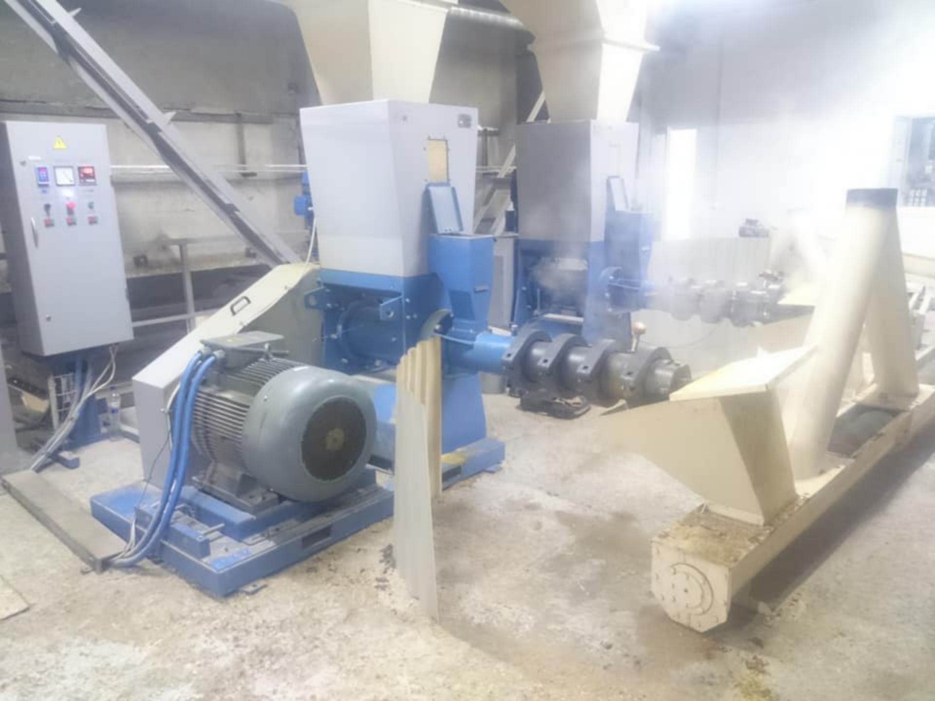 PHOTO OF THE SOYBEAN PROCESSING LINES