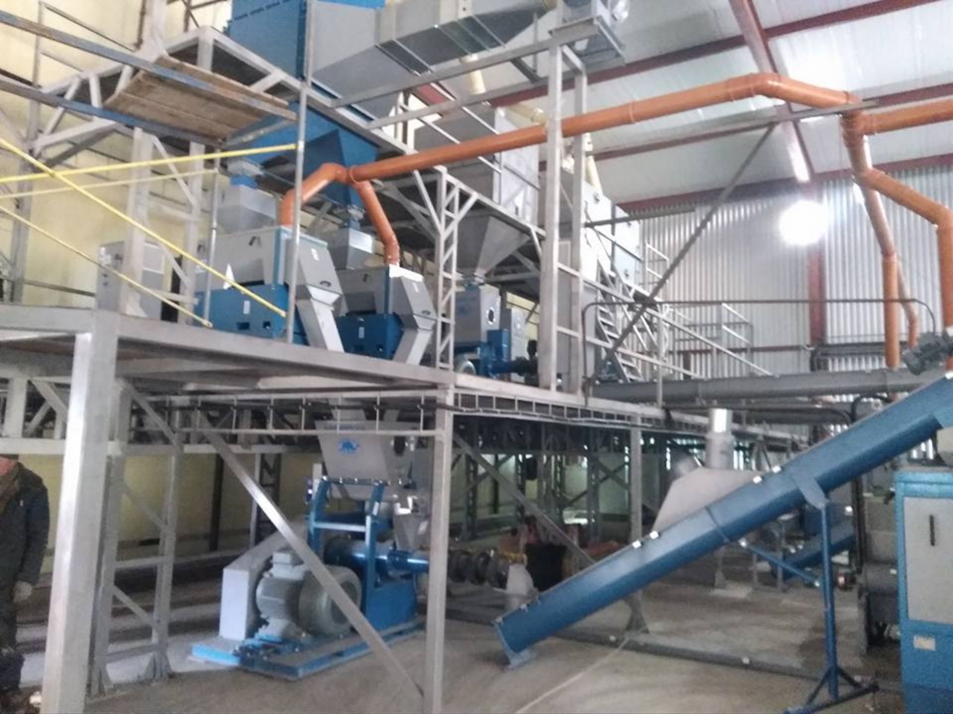 PHOTO OF THE SOYBEAN PROCESSING LINES